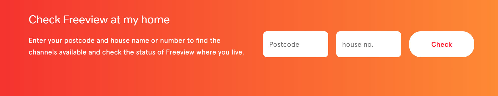 What transmitter do I receive a signal from? | Freeview