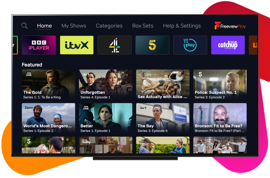 Freeview | All your favourite TV shows, all in one place and all for free