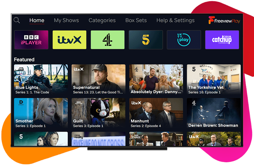 Freeview | All your favourite TV shows, all in one place and all for free