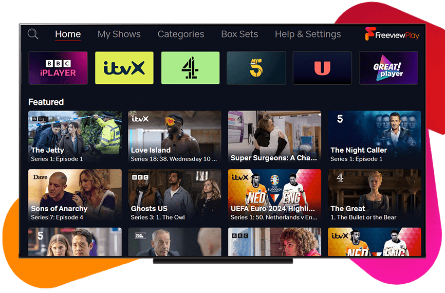 Freeview | All your favourite TV shows, all in one place and all for free