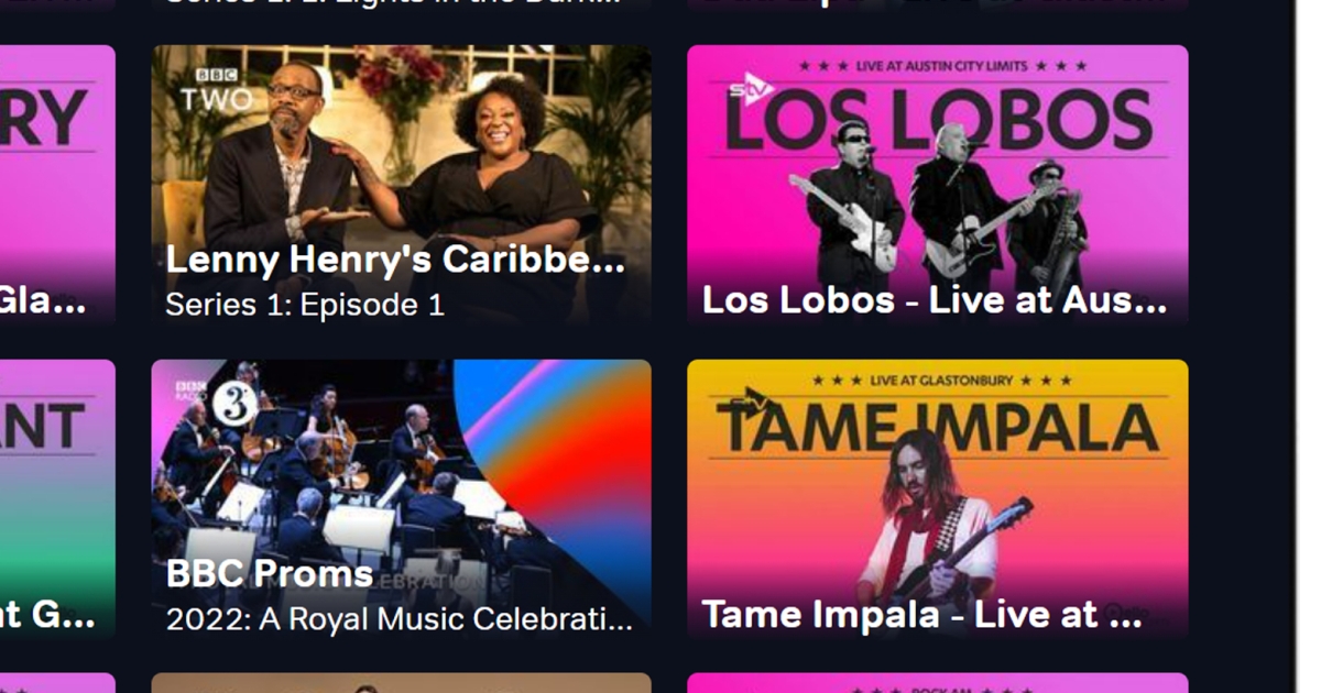 Music and arts on Freeview Play | Freeview