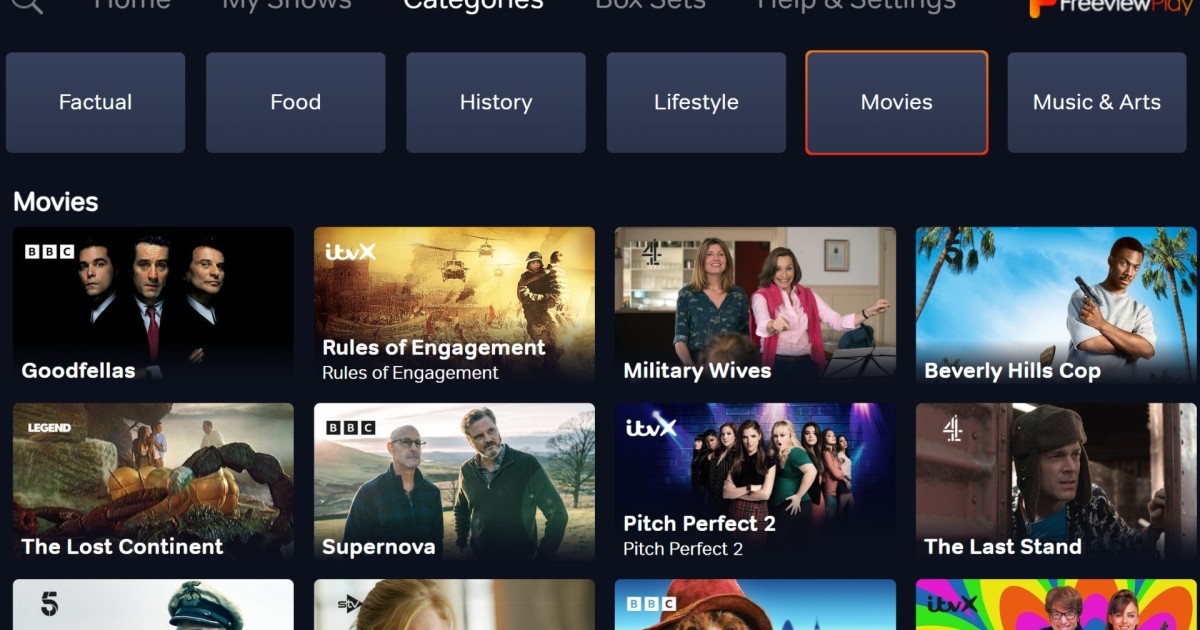Where to find the best movies for free | Freeview
